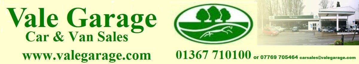 Welcome to Vale Garage Used Car & Van Sales Faringdon, Oxfordshire